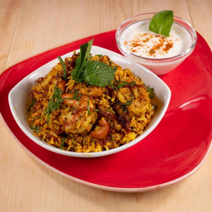Shrimp Biryani in Montreal, Canada— Mont Everest Masala Montreal